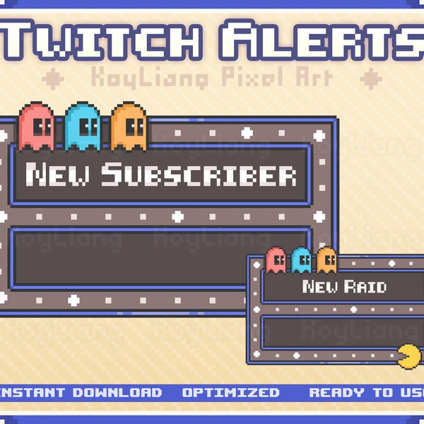 Twitch Overlays Arcade Theme - Etsy