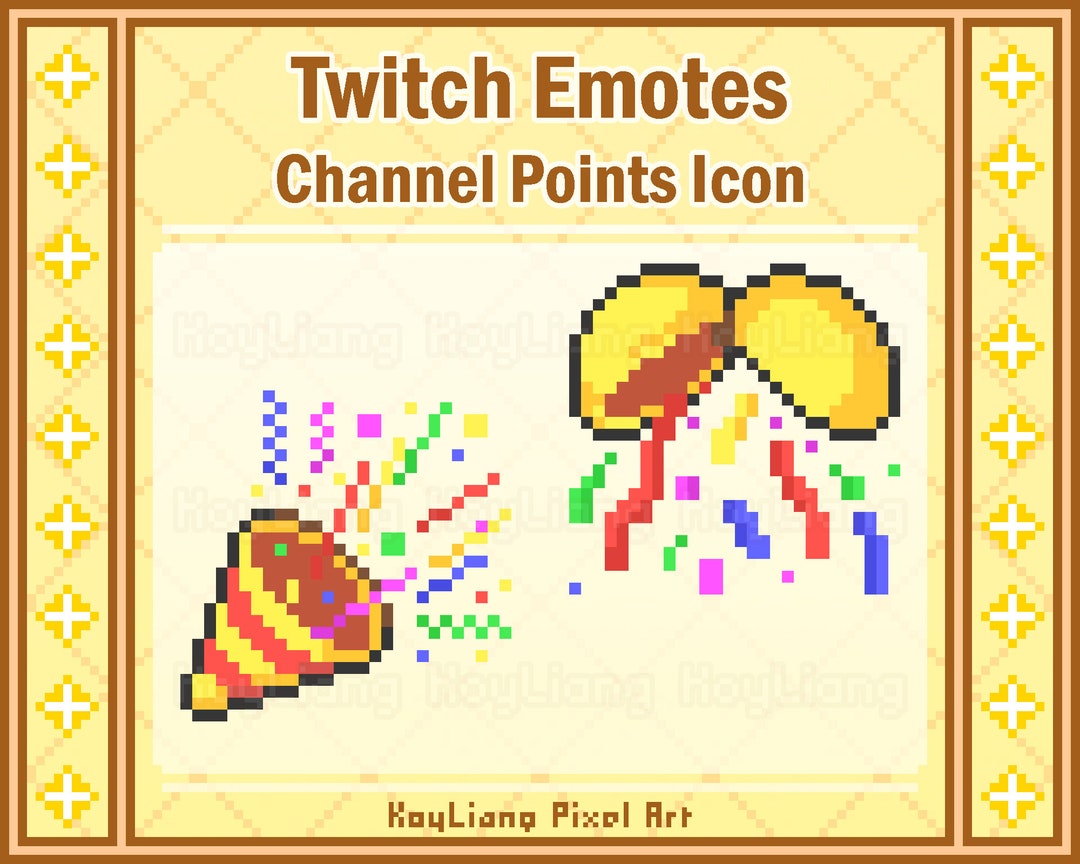Twitch Emote Download - Party Popper Icon, Stream Celebration, Channel ...