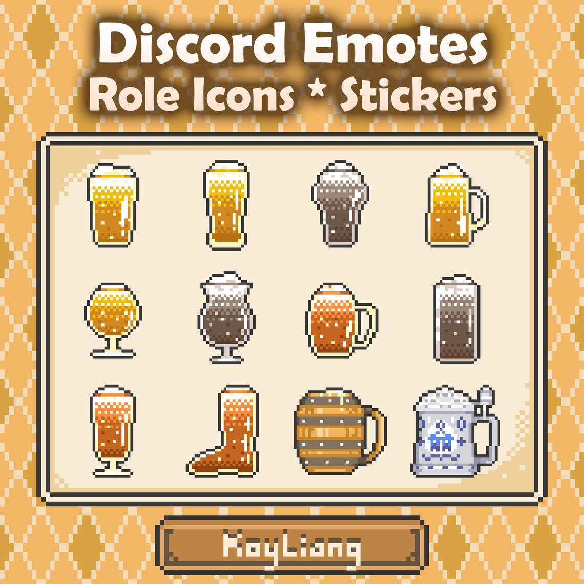 Discord Emotes Pack: Beer Cup and Mug - Etsy
