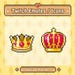 Crown Twitch Icons, Pixel Crown Emotes, Royal Stream Graphics, King ...