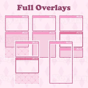 Kawaii Pink Tiktok Overlay Pack: Retro Pixel Art (digital Download) - Etsy