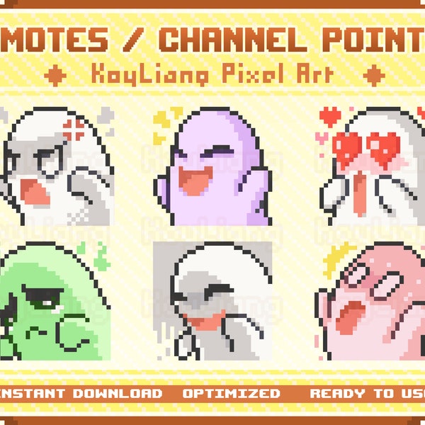 Twitch Emotes Ghost Face - Etsy
