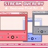 Twitch Retro Overlay With Arcade Game Machine in 8bit Pixel Style for Stream Customization, Cool ...