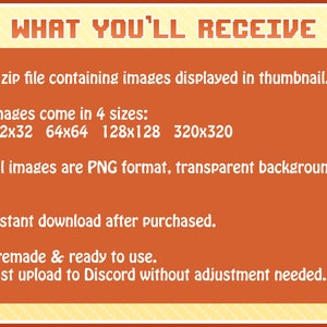 Discord Role Icons and Emojis in Cute 8bit Pixel Style - Etsy