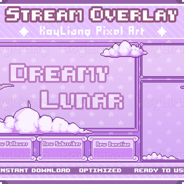 Twitch Moon Layout - Etsy