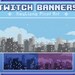 Cute Twitch Banner in 8bit Pixel Style for Channel Profile - Etsy