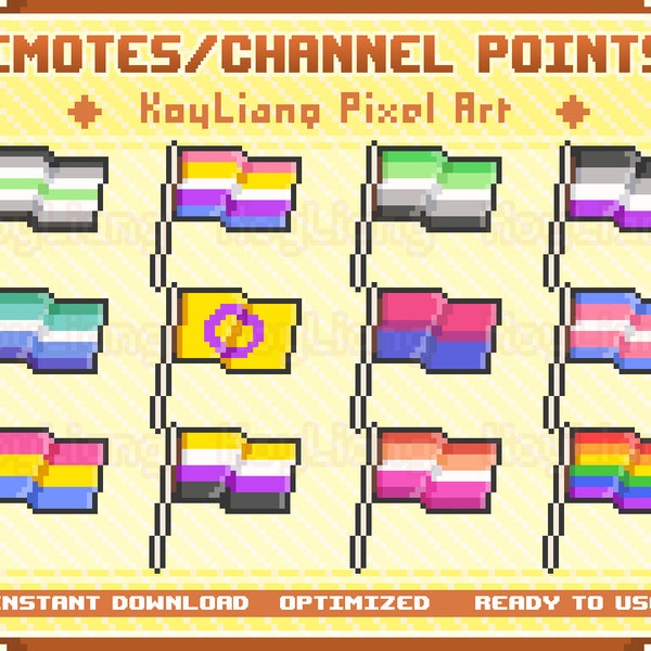 Transgender Emotes for Twitch - Etsy