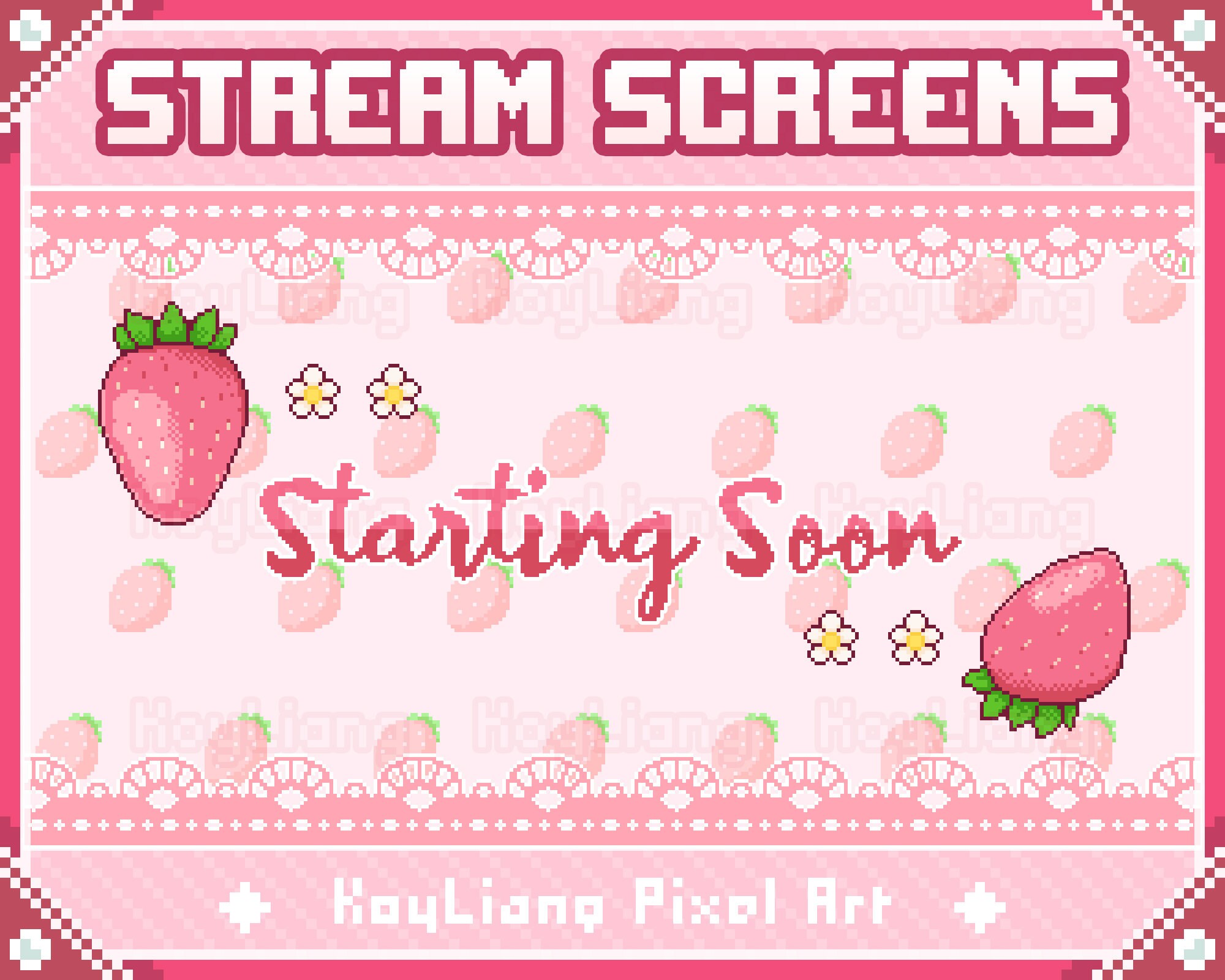 Animated Background for Twitch Streaming, Vtuber Assets Package ...