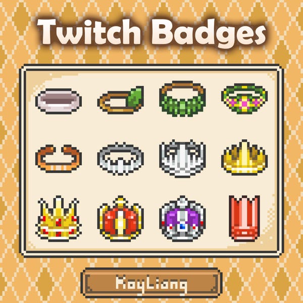 8 Bit Royal Crown - Etsy