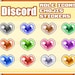 Discord Role Icons in 8-bit Design, Cute Crystal Hearts Emoji - Etsy