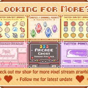 Delightful 8-bit Chocolate Sub Badges Bundle 12 Unique Emotes for ...