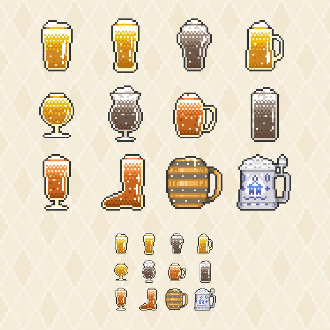 Discord Emotes Pack: Beer Cup and Mug - Etsy