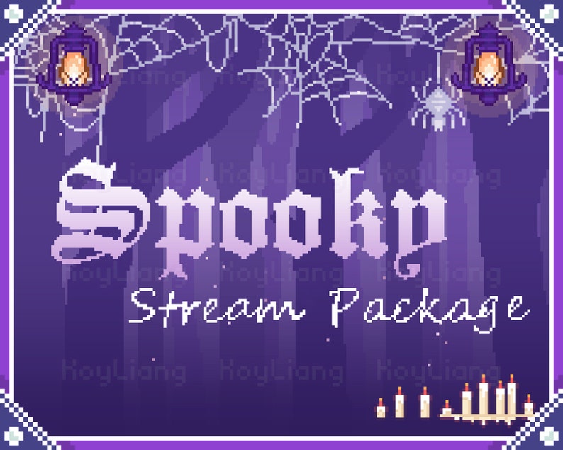 Spooky Stream Package for Twitch Channel Customization - Etsy