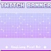 Cute 8 Bit Pixel Style Twitch Banner in Aesthetic Purplish Blue Color ...