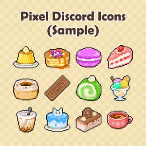 Commission for Discord Emojis & Role Icons - Cute Pixel Style, Custom ...