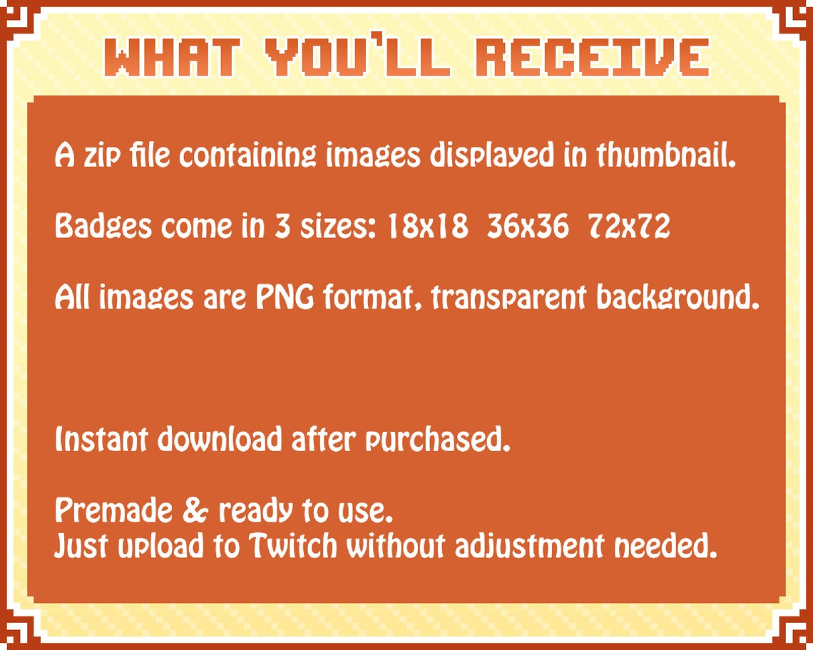 Bit Tier Badges for Twitch Channel Cute Subscriber Perks - Etsy