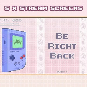 Retro Gaming Stream Package: Twitch Streamer Assets, 8 Bit Pixel Art - Etsy