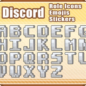 Discord Fonts Emoji and Stickers Pack Download - Cute Pixel Characters ...
