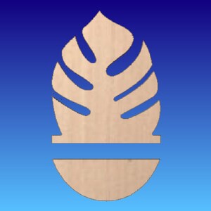 Monstera Plant Shelf, CNC File, Crv,svg,dxf,ai,pdf,eps, Digital ...