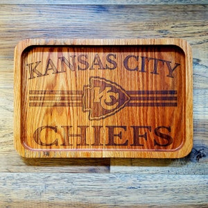 KC Chiefs, Catchall Tray, Food Safe, Kansas City, Cheese Board, Chiefs ...