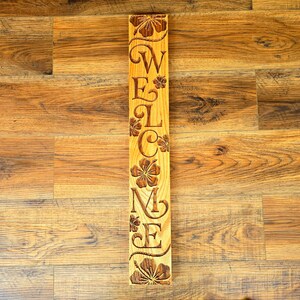 Welcome Svg, Hibiscus Svg, CNC File, Crv,dxf,ai,pdf,eps,svg, Digital ...