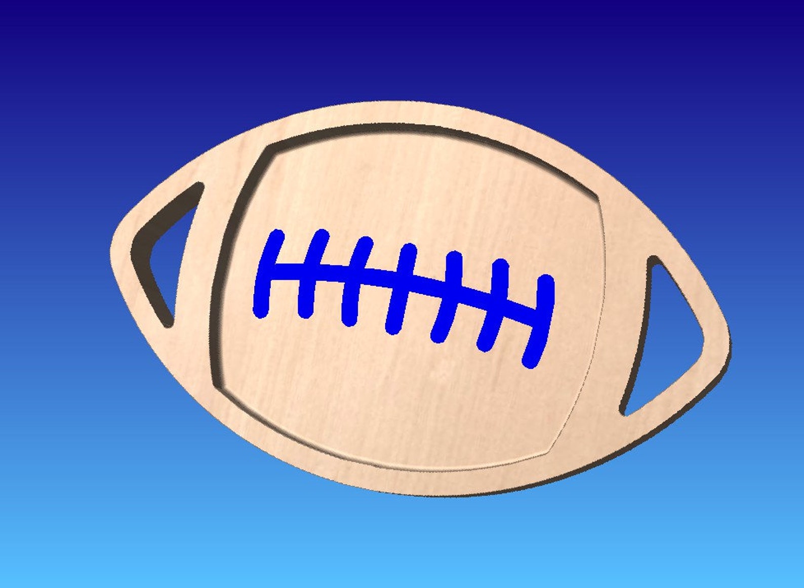 Football, Tray, CNC File, Crv,dxf,aipdf,eps,svg, Digital Download ...