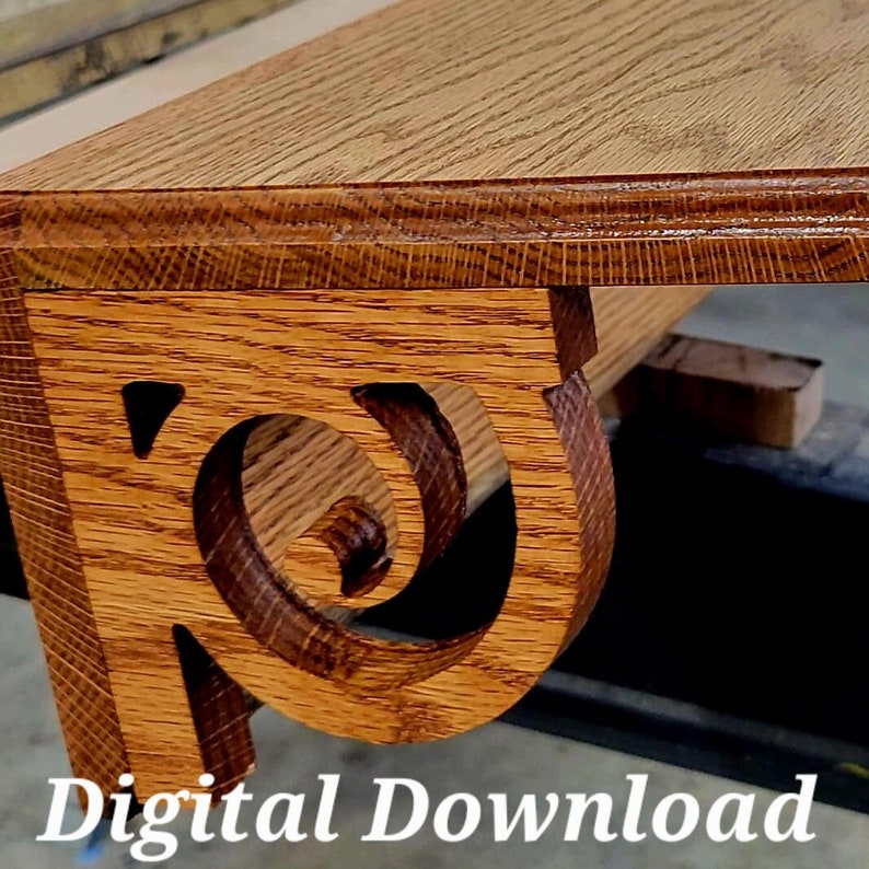 Shelf Brackets CNC File Crvsvgdxfaipdfeps Shelf - Etsy