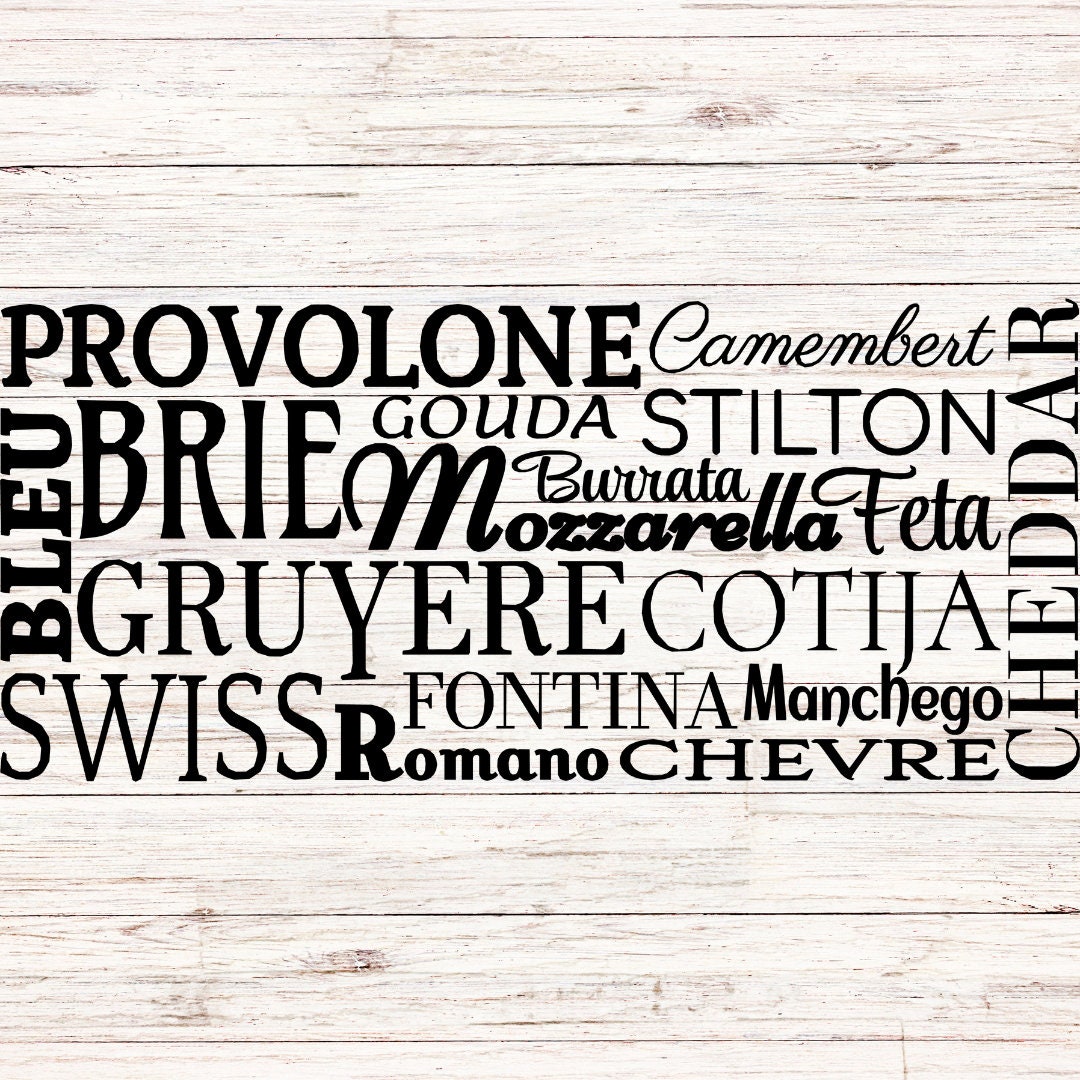 Cheese SVG, Cheese, Svg, Cheese Board, Clip Art, Cut Files, Silhouette ...