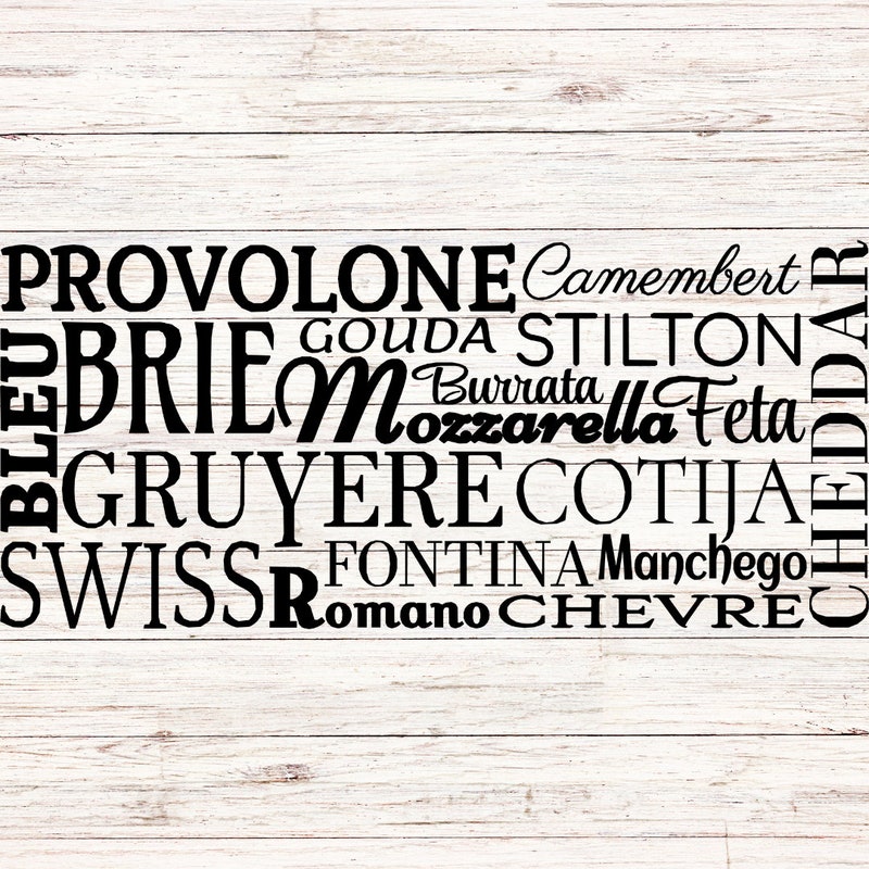Cheese Svg - Etsy