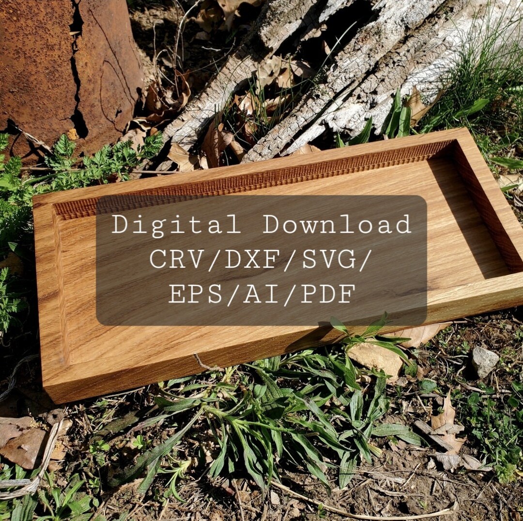 Catchall, Cnc File, Crv,svg,dxf,ai,pdf,eps, Dish Cnc, Digital Download ...