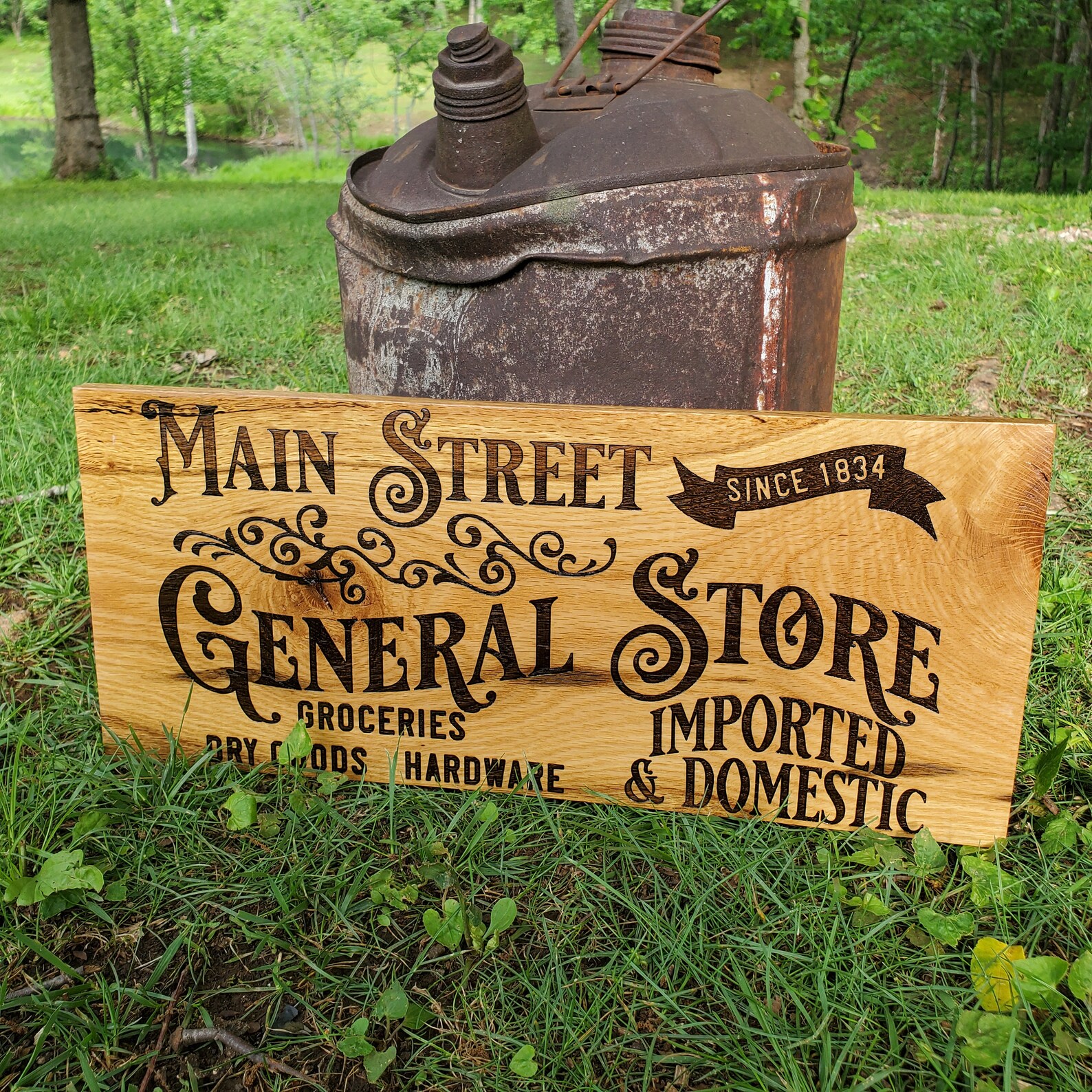 Main Street General Store Sign General Store Groceries | Etsy