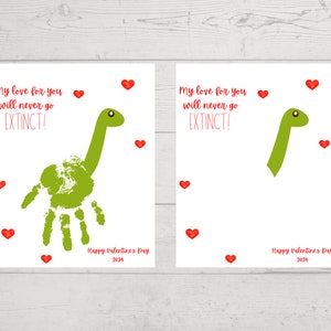 Valentines Day Handprint Art Bundle-valentines Day Craft for Kids - Etsy