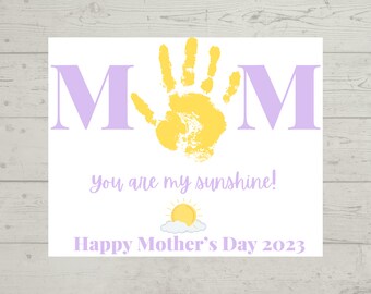 Mother's Day Coloring Page You Are My Sunshine Printable PDF Instant ...