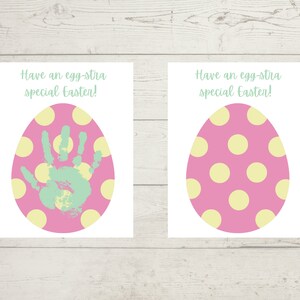 Easter Handprint/footprint Art Bundle-easter Craft for Kids - Etsy