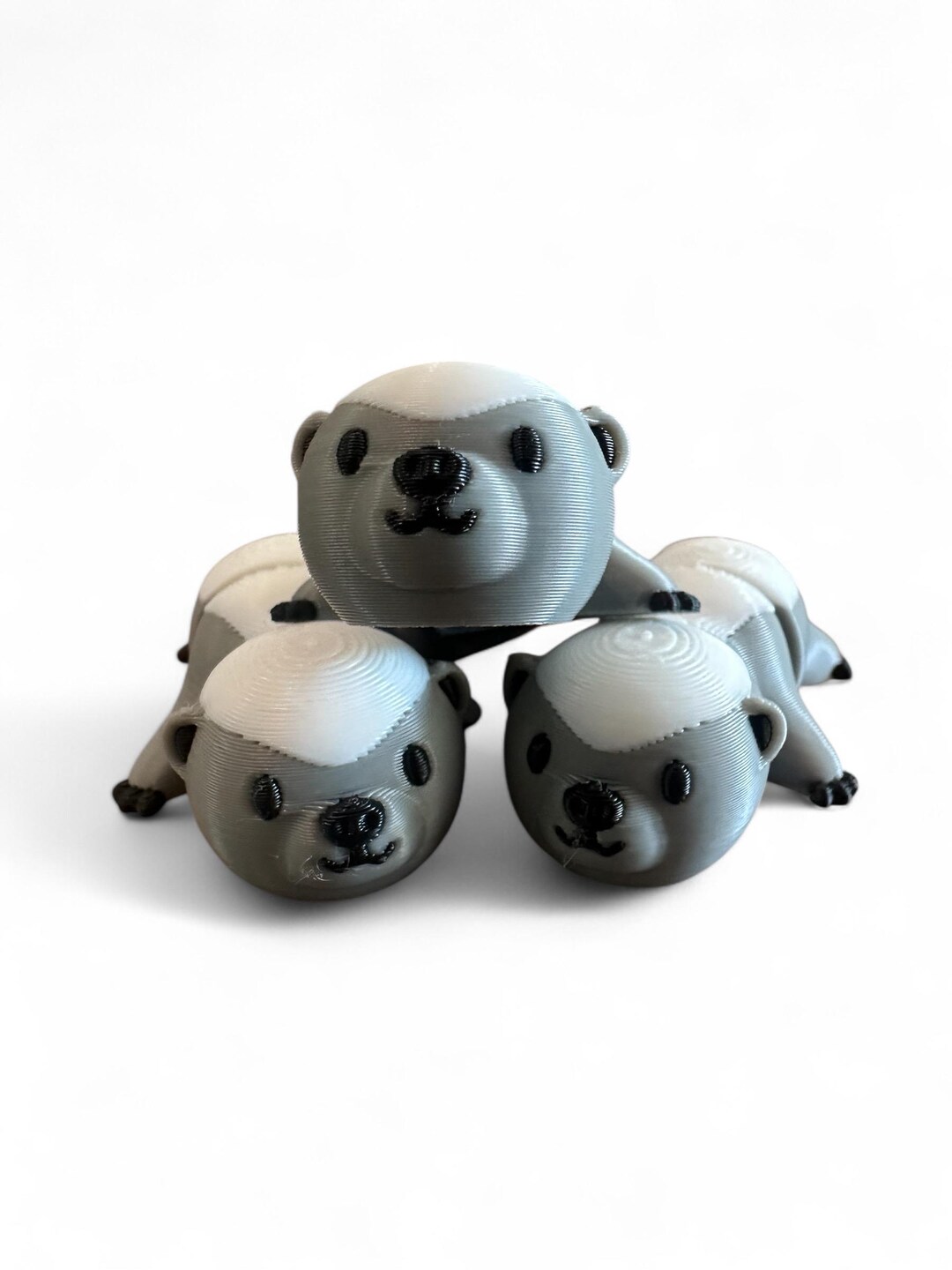 One Mini 3D Printed Articulated Honey Badger Pocket Pet - Etsy