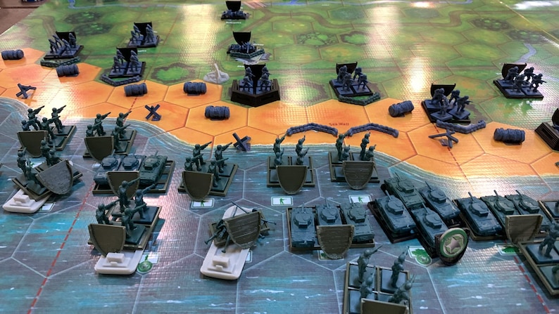 Expansion D Day Memoir 44 DDAY LANDINGS All Six Extended Breakthrough ...