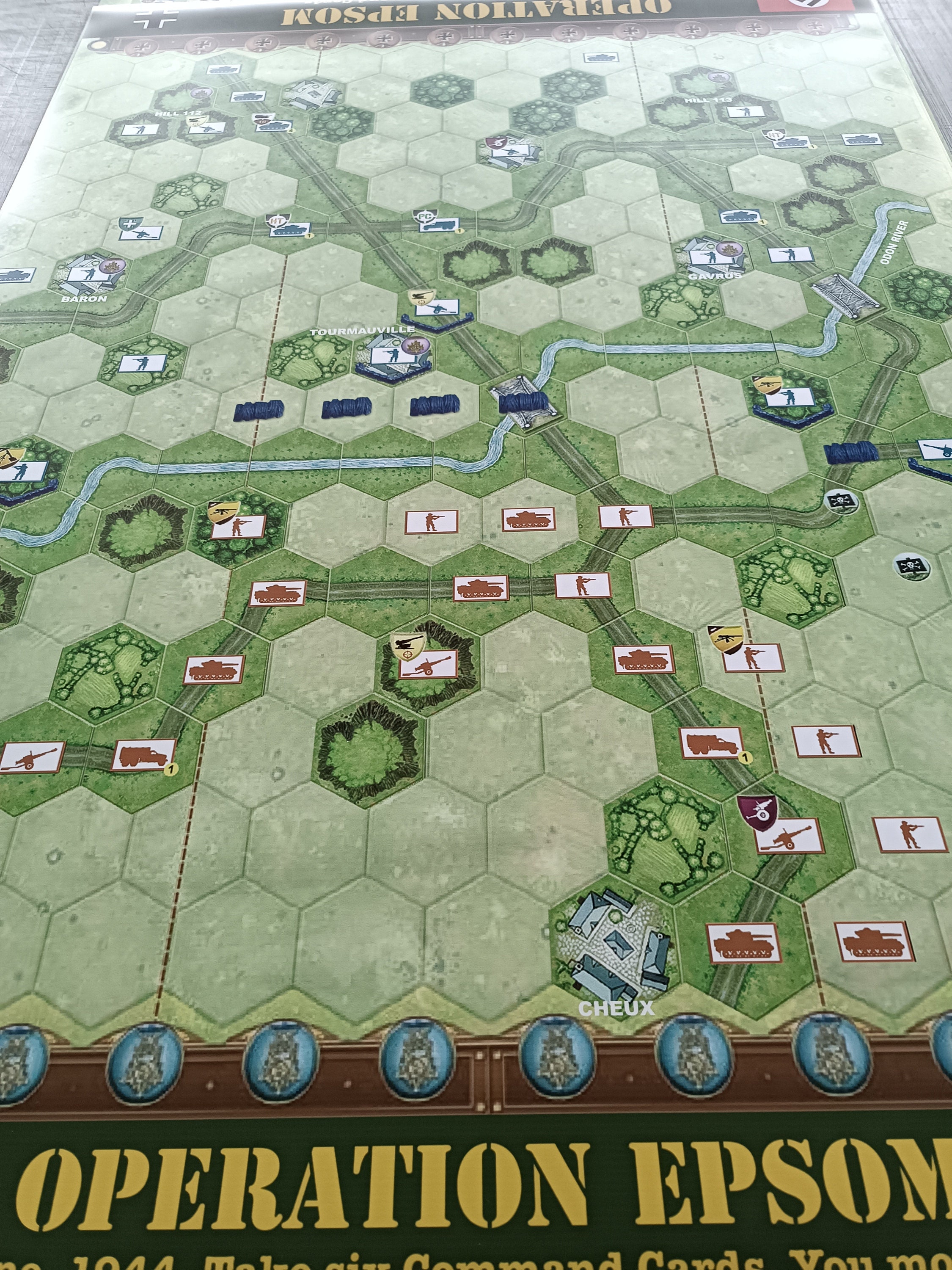 Expansion Memoir 44 Expansion Battlemap OPERATION EPSOM Memoir '44 ...