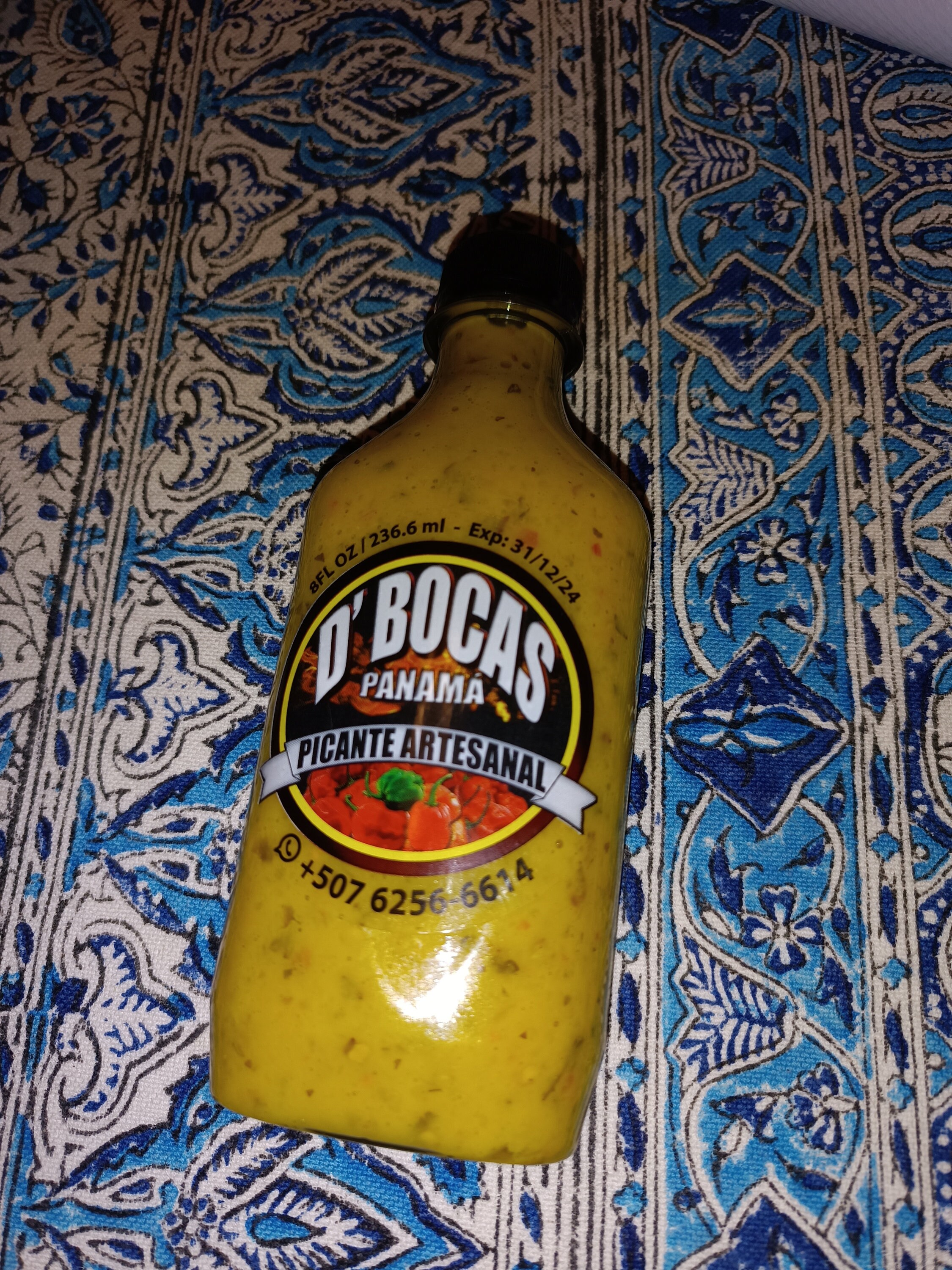 D' BOCAS Gourmet Hot Sauce PANAMA Hot Sauce Picante Panama Picante ...
