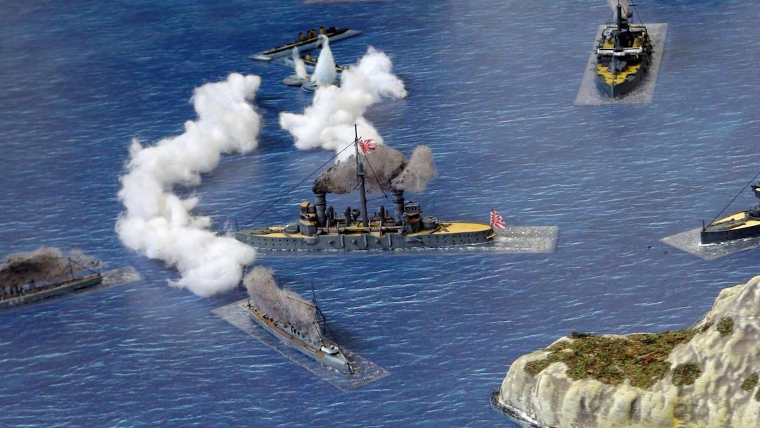 NAVAL BATTLE Mat Ocean Deep Water Sea Wargaming Mat for Historical ...