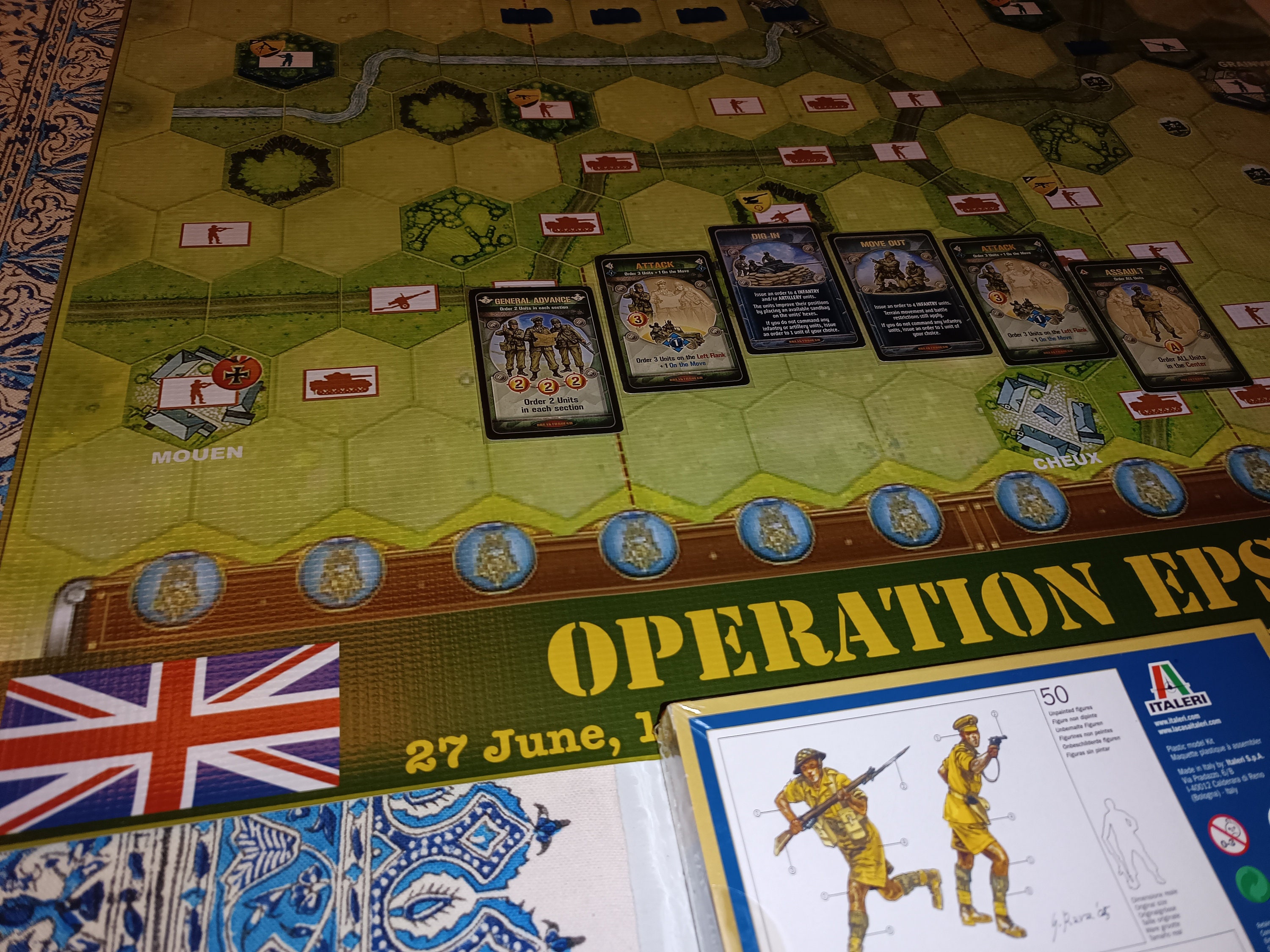 Expansion Memoir 44 Expansion Battlemap OPERATION EPSOM Memoir '44 ...
