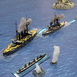 NAVAL BATTLE Mat Ocean Deep Water Sea Wargaming Mat for Historical ...