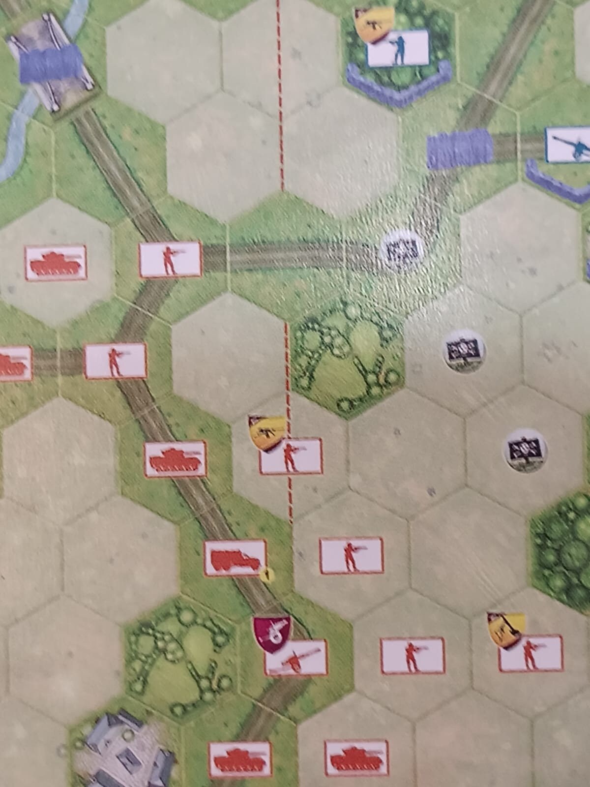 Battle Map Memoir 44 Battle Map OPERATION EPSOM caen, FRANCE ...