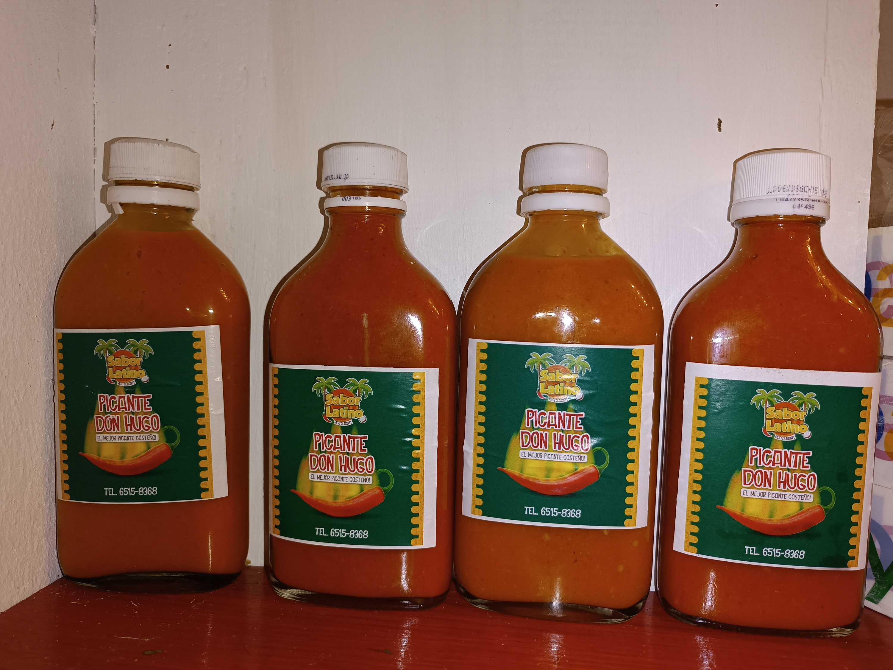 DON HUGO Gourmet Hot Sauce Panama Hot Sauce Picante Panama Picante ...