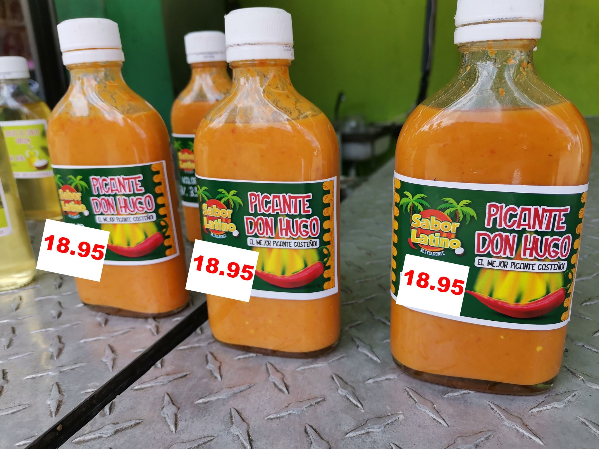 DON HUGO Gourmet Hot Sauce Panama Hot Sauce Picante Panama Picante ...