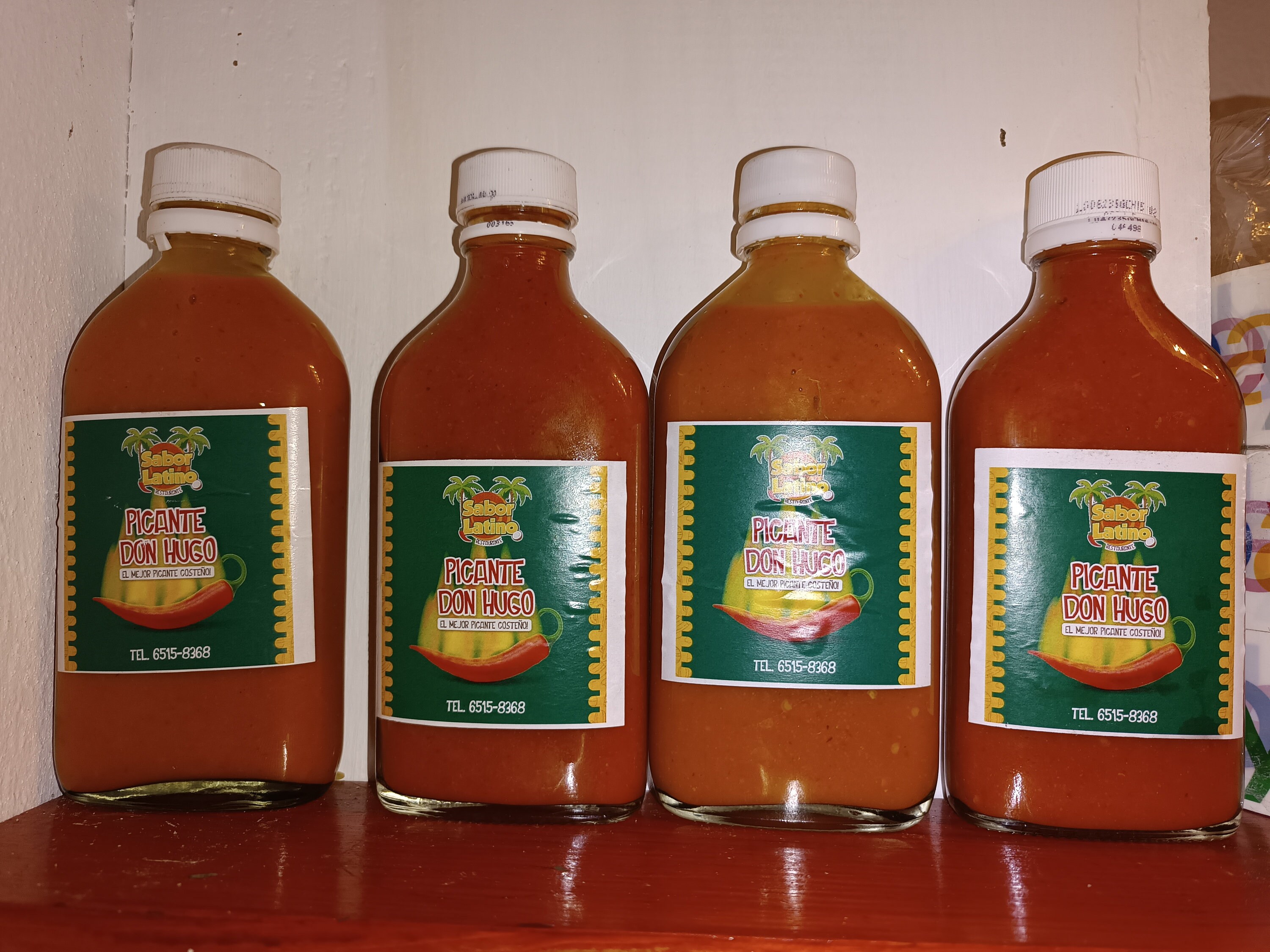 DON HUGO Gourmet Hot Sauce Panama Hot Sauce Picante Panama Picante ...