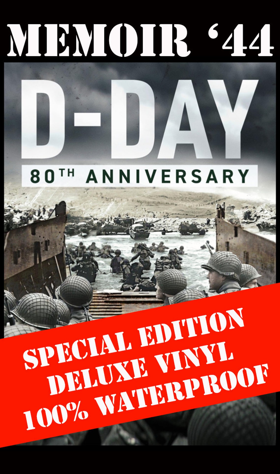 Expansion D Day Memoir 44 DDAY LANDINGS All Six Extended Breakthrough ...