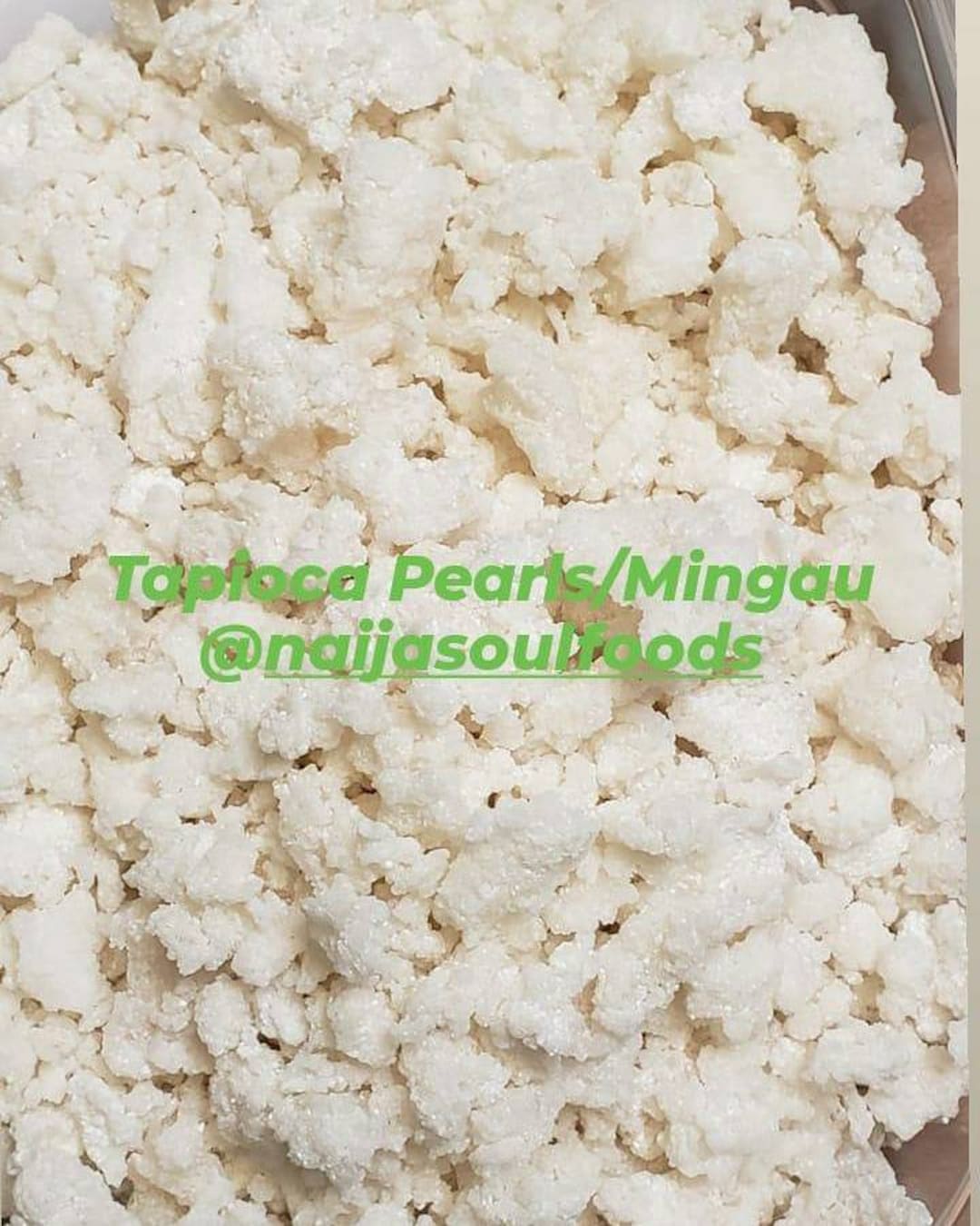 Tapioca Pearls/ Mingau/tapioca 1.5lb Bag - Etsy