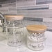 Personalised 2 and 3 Tier Jars With Bamboo Lid - Etsy UK