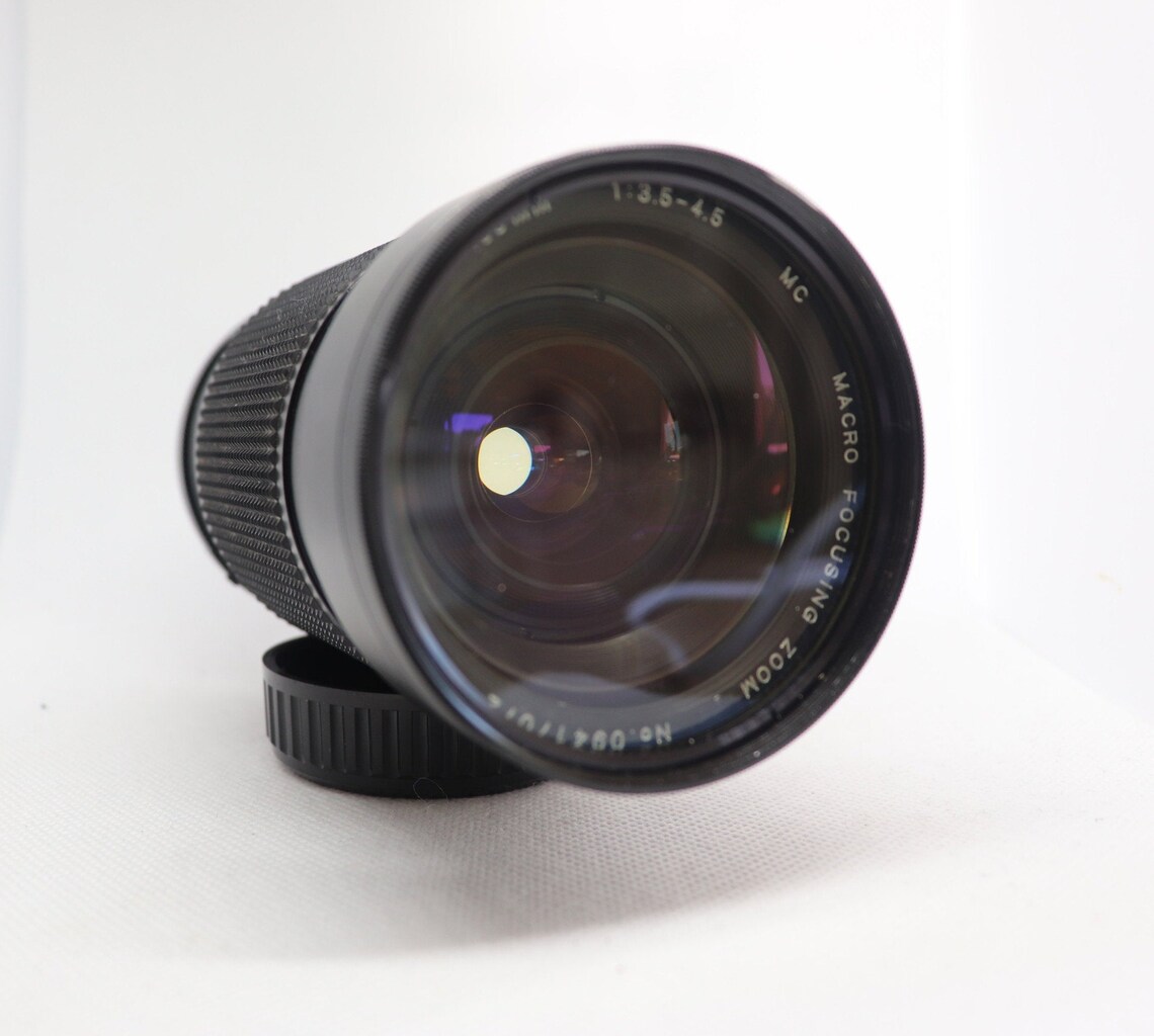 Vivitar Lens 28-135mm 1:3.5-4.5 MC Macro Focusing Zoom Zoom | Etsy