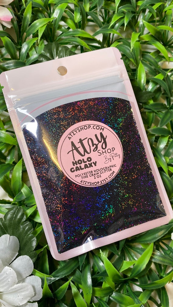 Holo Galaxy Holographic Fine Glitter. Holographic Polyester - Etsy